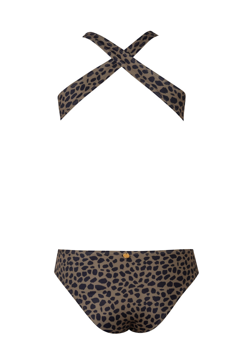 Animal Print Abby One Piece – Mola Mola Beachwear